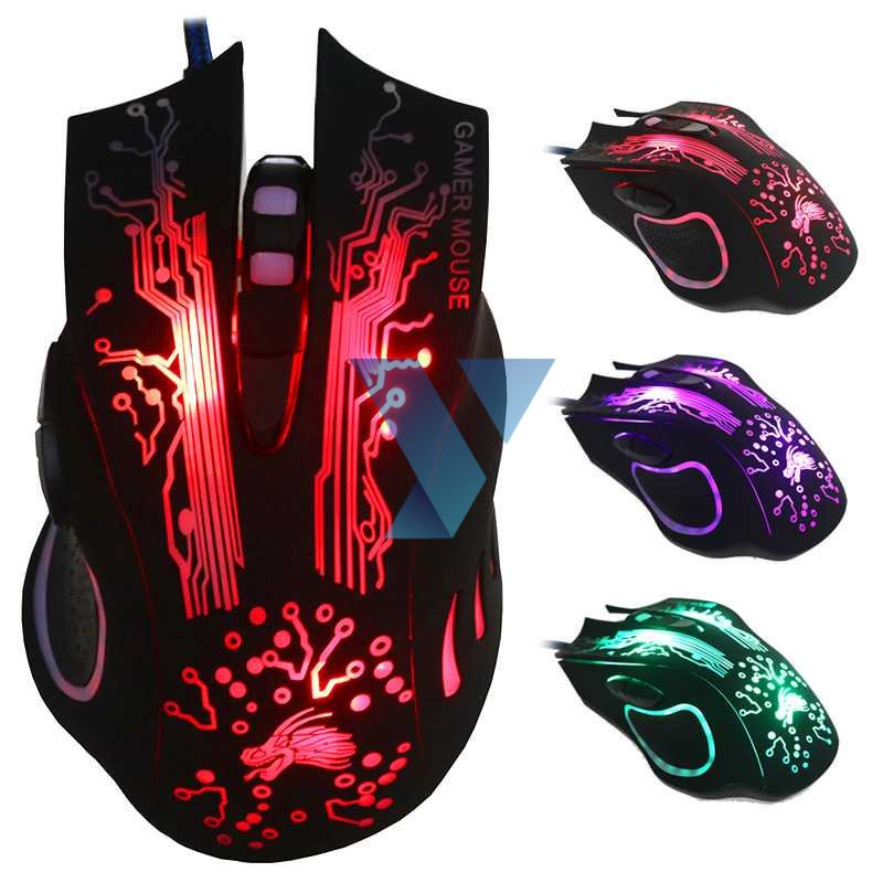 Jual iMice Mouse Gaming USB 3200 DPI dengan LED RGB - X13 ( Al-Yusi ...