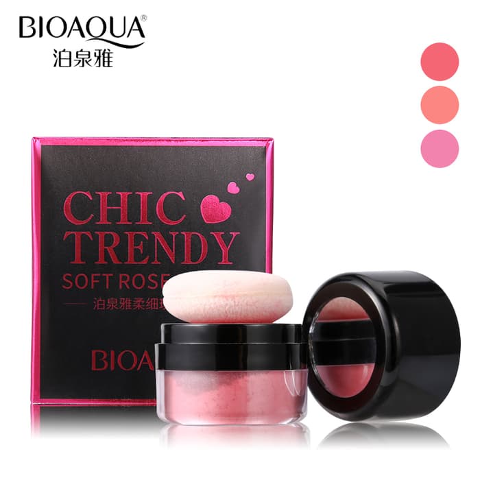 Jual Chic Trendy Soft Rose Blush On Powder - Perona Pipi | Shopee Indonesia