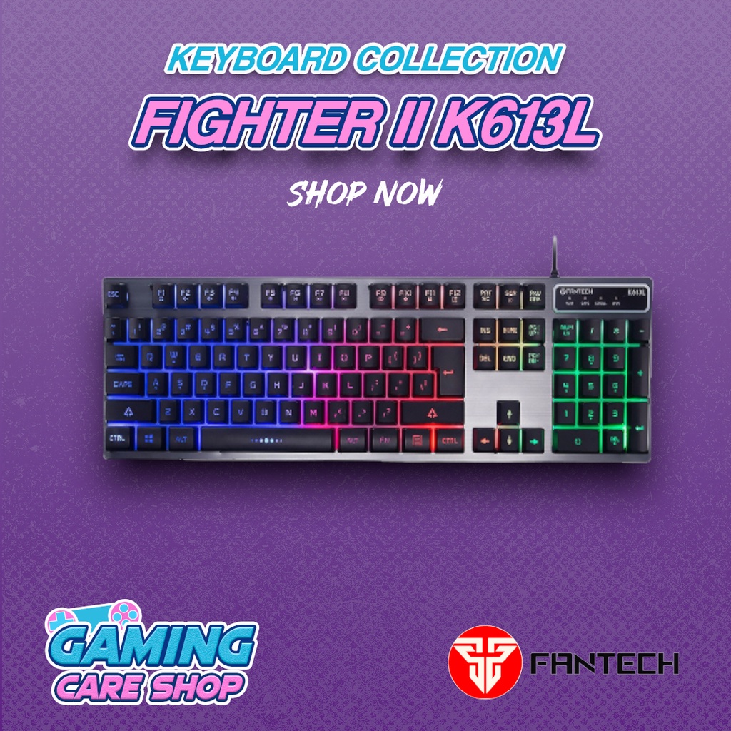 Jual Keyboard FIGHTER II Fantech Gaming Keyboard RGB | Shopee Indonesia