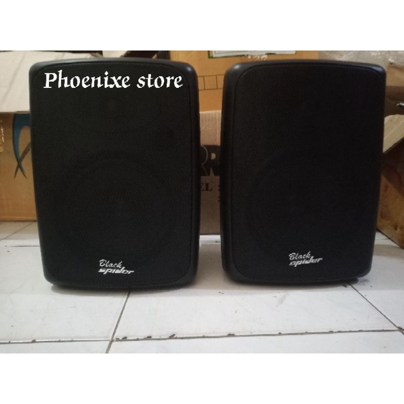 Jual Speaker Pasif 6 inch Black Spider S 622 + Bracket Original New | Shopee Indonesia