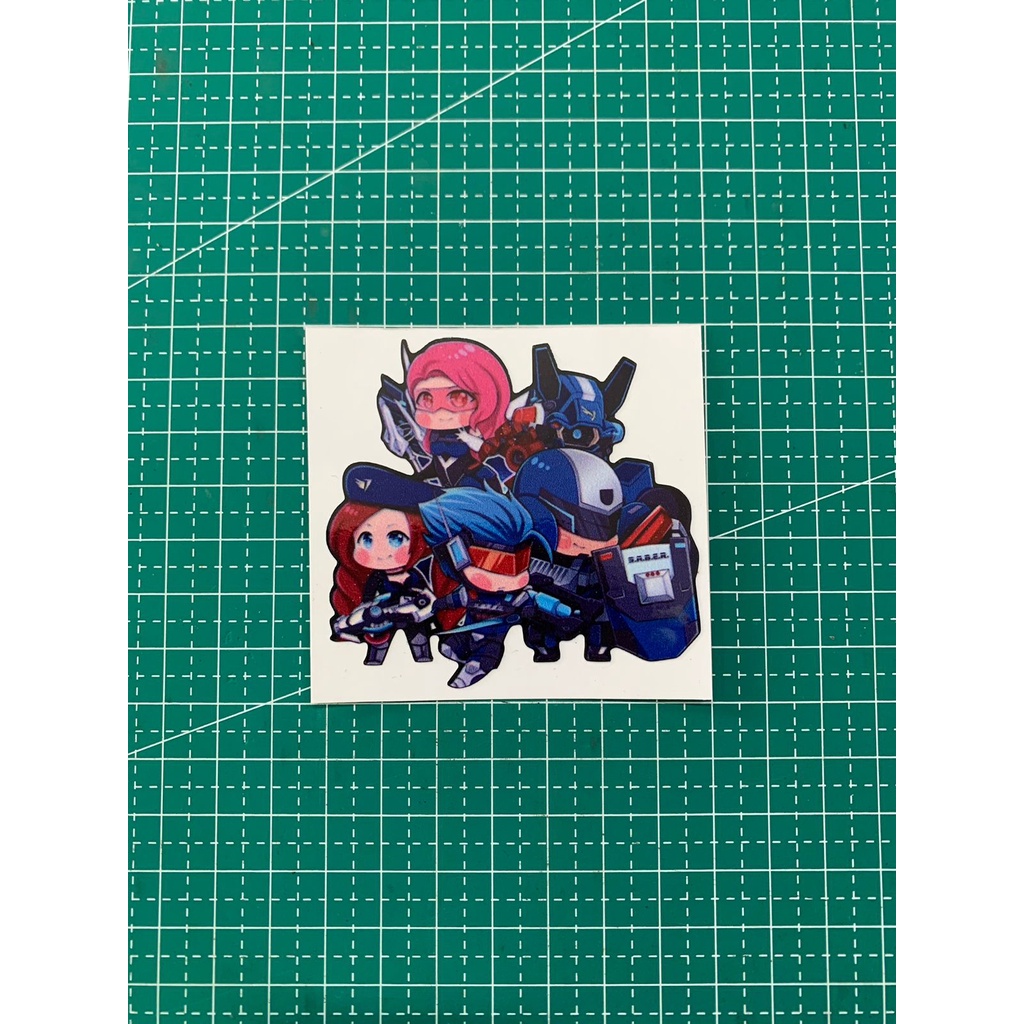 Jual stiker mobile legends / stiker saber skins squad / mlbb | Shopee ...