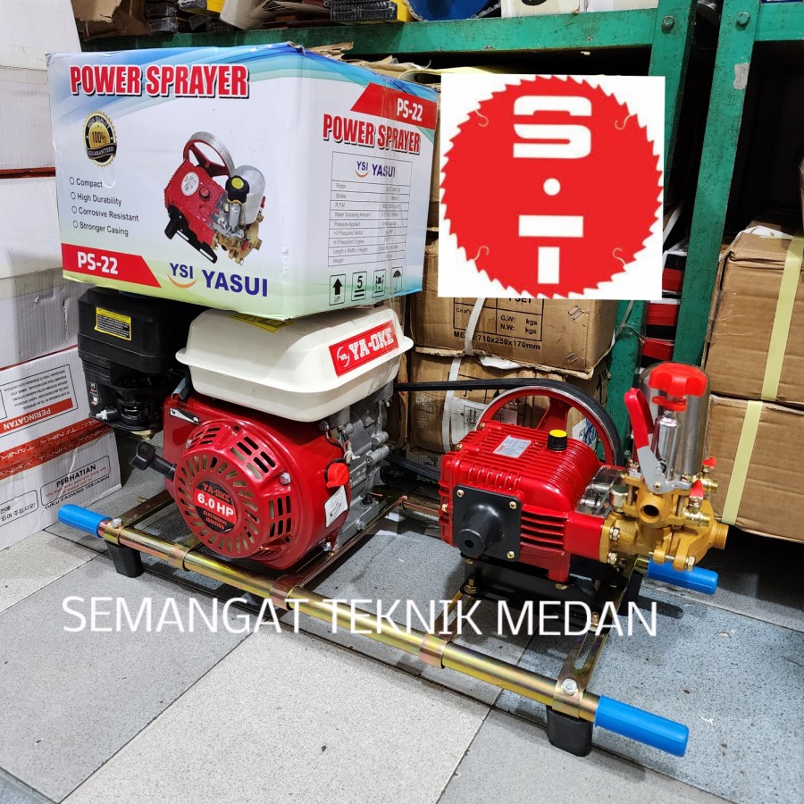 Jual MESIN DOORSMEER STEAM JET CUCI MOTOR SPRAYER KEBUN TAMAN 22 YASUI ...