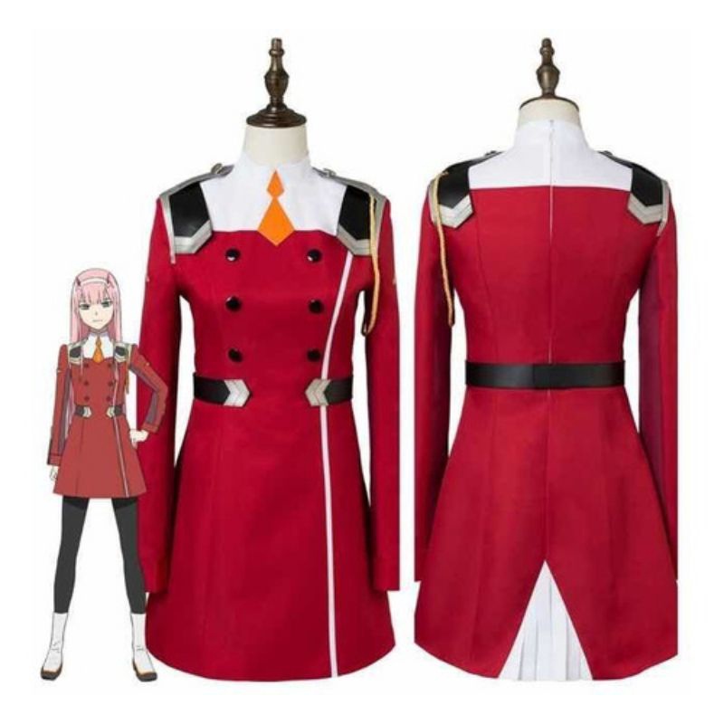 Jual Kostum ZERO TWO Free Request Ukuran | Shopee Indonesia