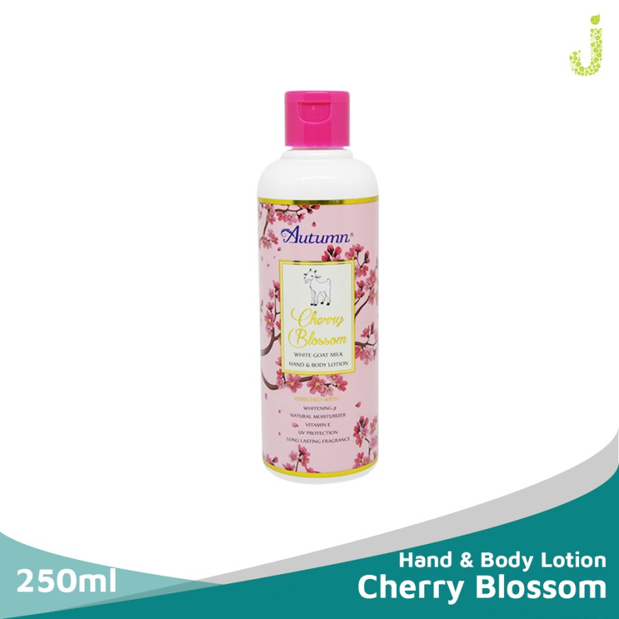 Jual Autumn Cherry Blossom White Goat Milk Hand & Body Lotion-250ml ...