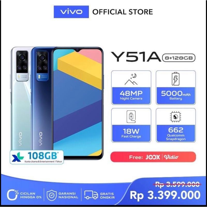 Jual Vivo Y51A (8/128) | Shopee Indonesia