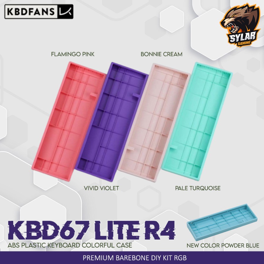 Jual KBDFans KBD67 Lite R4 ABS Plastic Keyboard Case | Shopee Indonesia