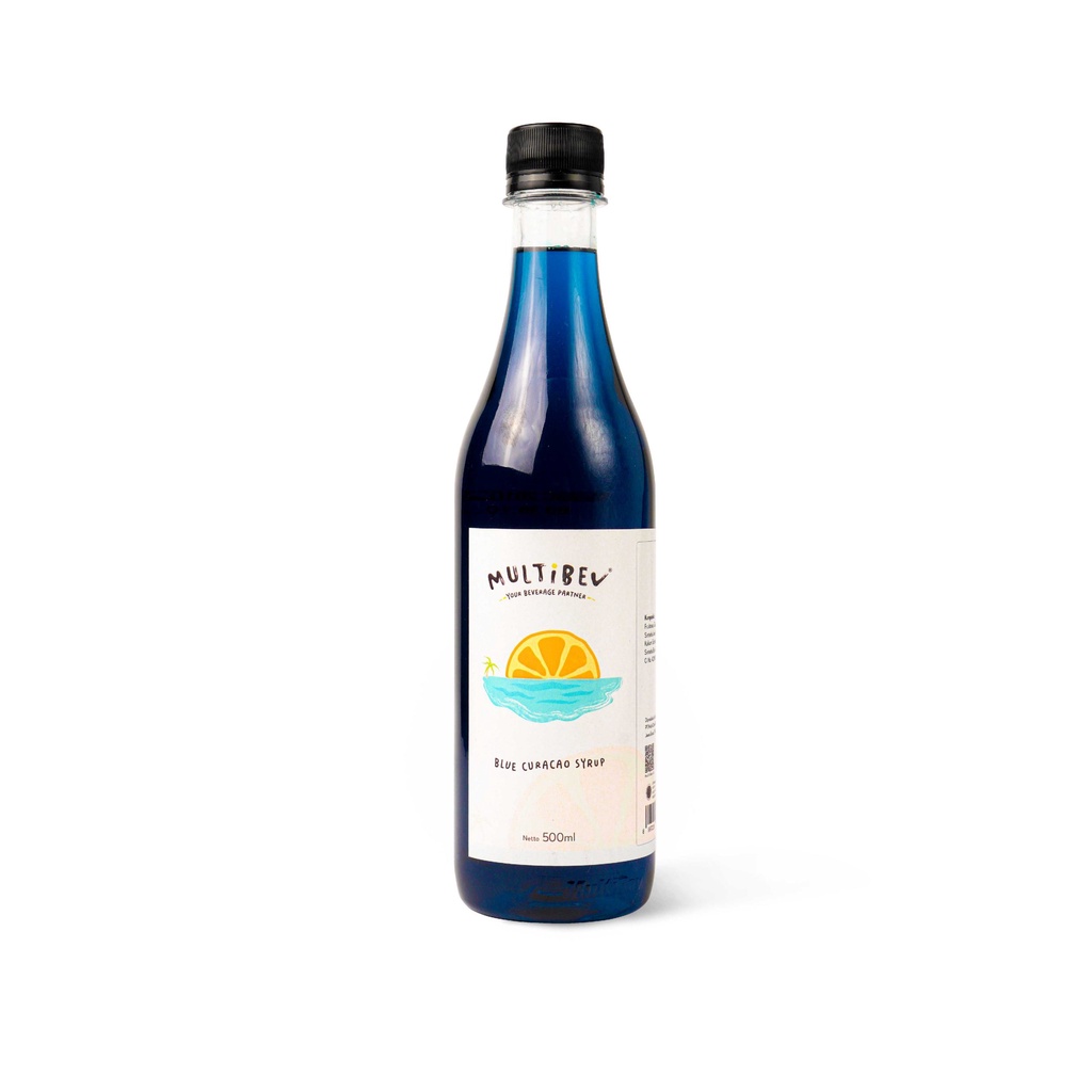Jual MULTIBEV - BLUE CURACAO SYRUP 500mL | Shopee Indonesia