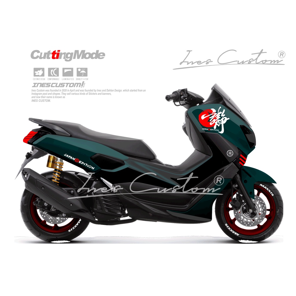 Jual STIKER NMAX CUTTING NMAX JAPAN EDITION | Shopee Indonesia