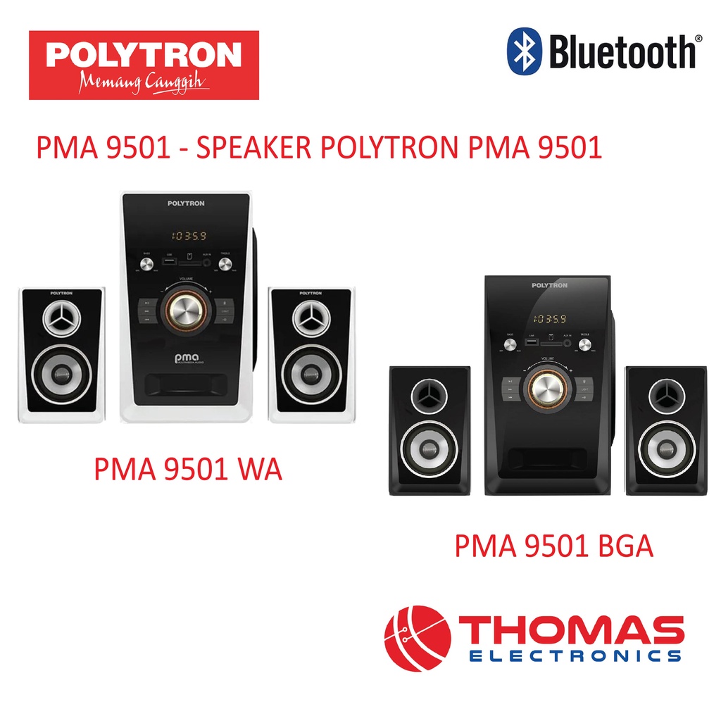 Jual PMA 9501 - SPEAKER POLYTRON PMA 9501 PMA9501 BLUETOOTH GARANSI ...