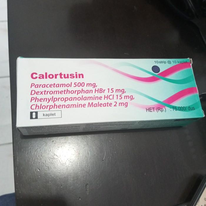 Jual Calortusin Box Isi 100 Tab | Shopee Indonesia