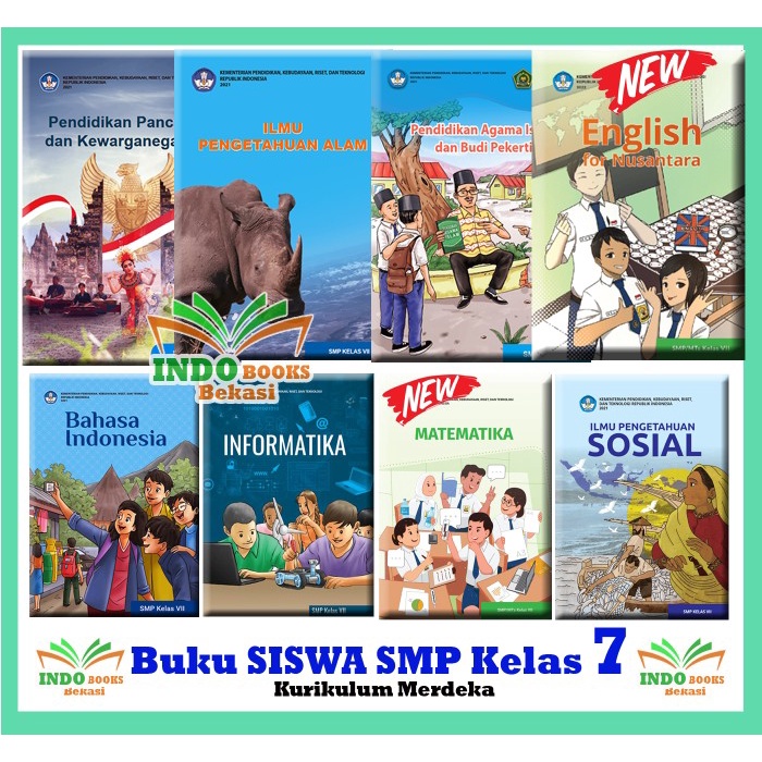 Jual Pendidikan Paket Lengkap Buku Smp Kelas Vii / 7 Kurikulum Merdeka ...
