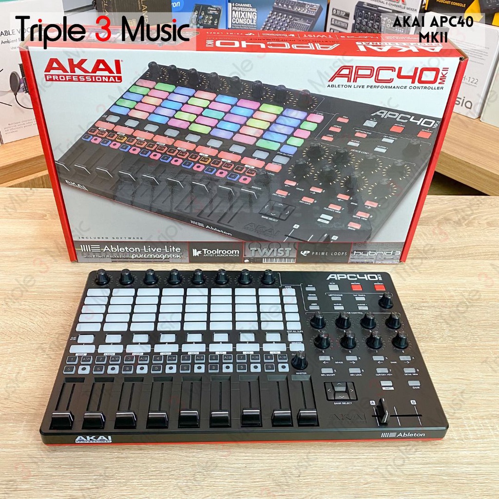 Jual Akai APC40 MKII Pad Midi Controller resolume VJ LIGHTING controller | Shopee Indonesia