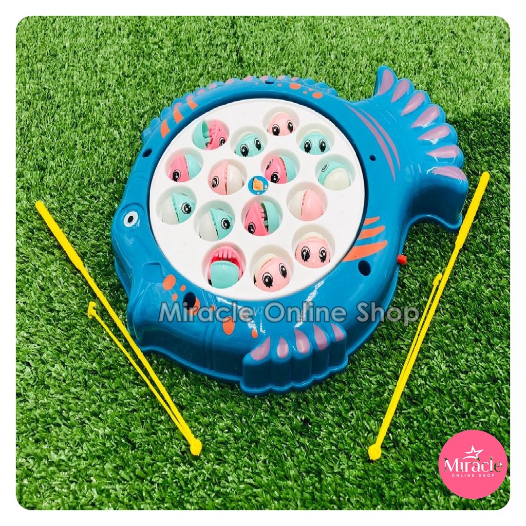 Jual Mainan Pancing Ikan Baterai - Fishing Game Set - Mainan Anak ...