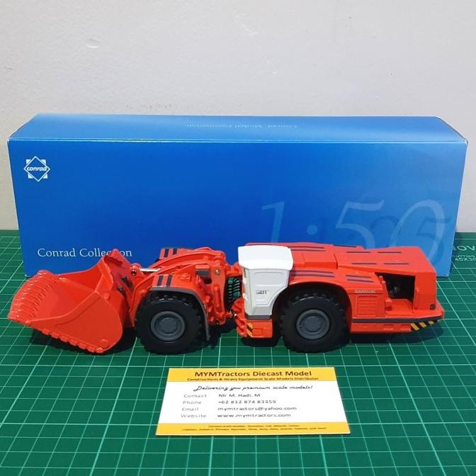 Jual Diecast Miniatur Alat Berat Sandvik LH621 Underground loader (1:50 ...