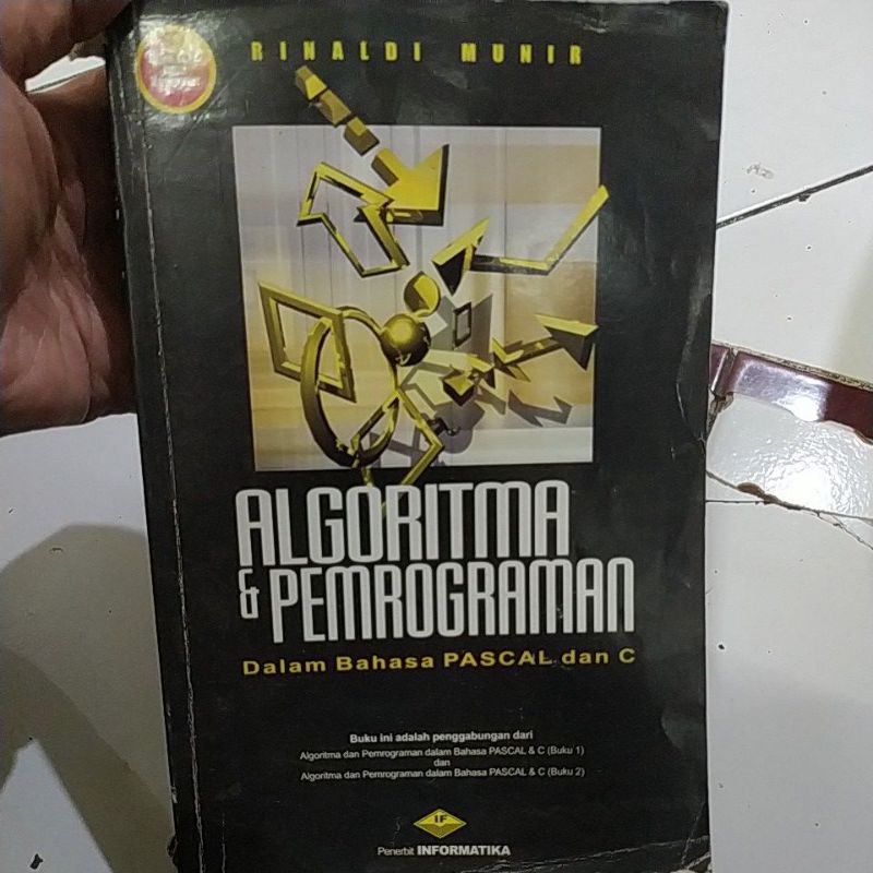 Jual buku asli: algoritma & pemrograman. Rinaldi munir. | Shopee Indonesia