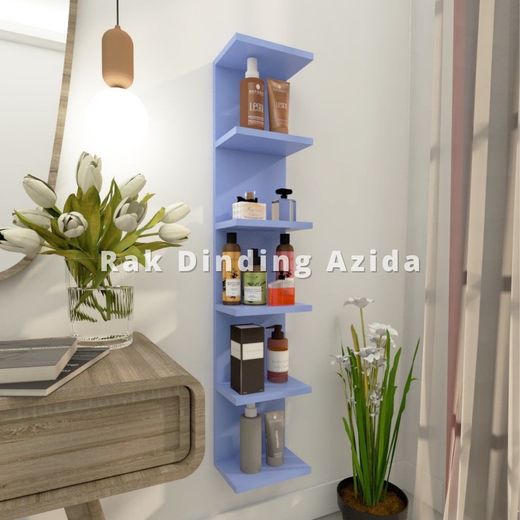 Jual RAK DINDING MINIMALIS Rak Rias Make up Serbaguna Sudut Tempel ...