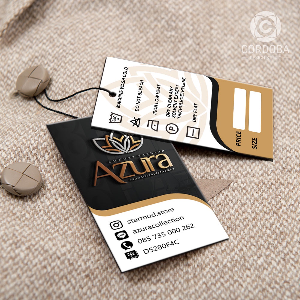 Jual Jasa Desain Hangtag Produk/ Label Barang | Shopee Indonesia