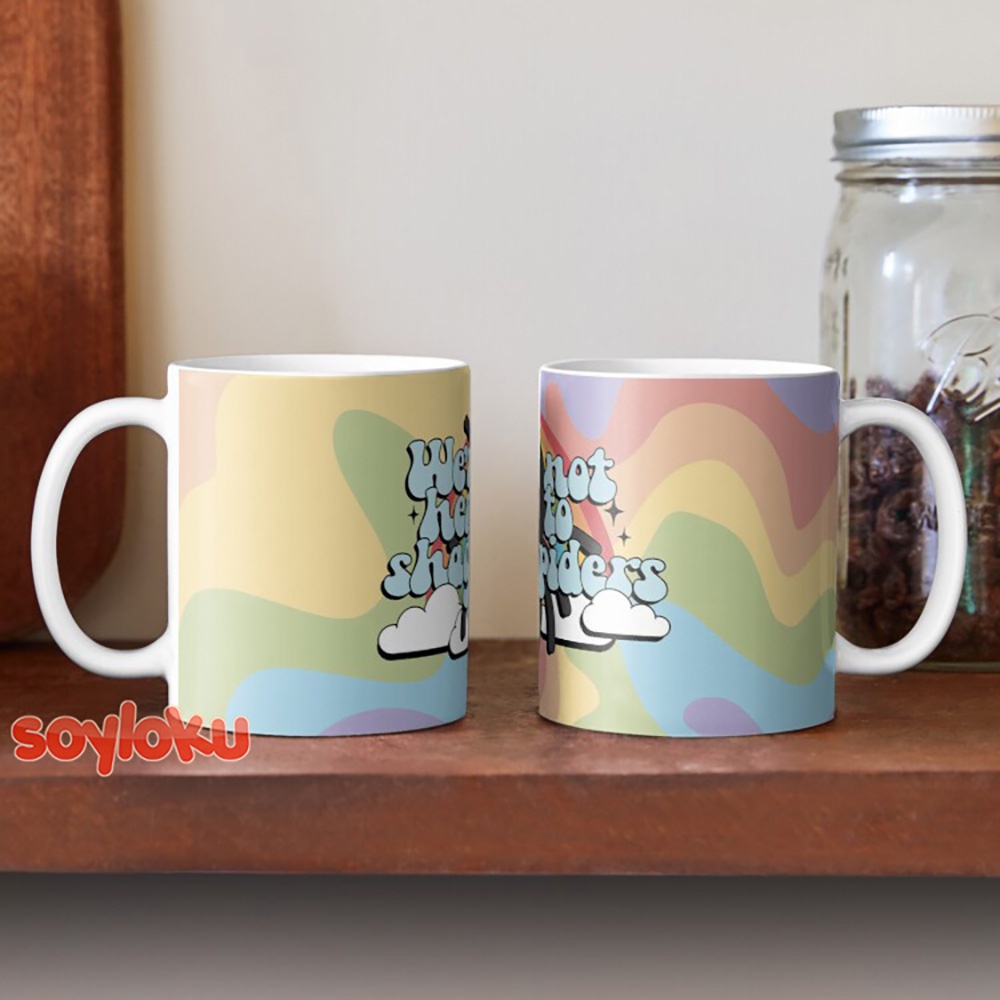 Jual Were Not Here to Shag Spiders Aussie Meme Cangkir Mug | Shopee ...
