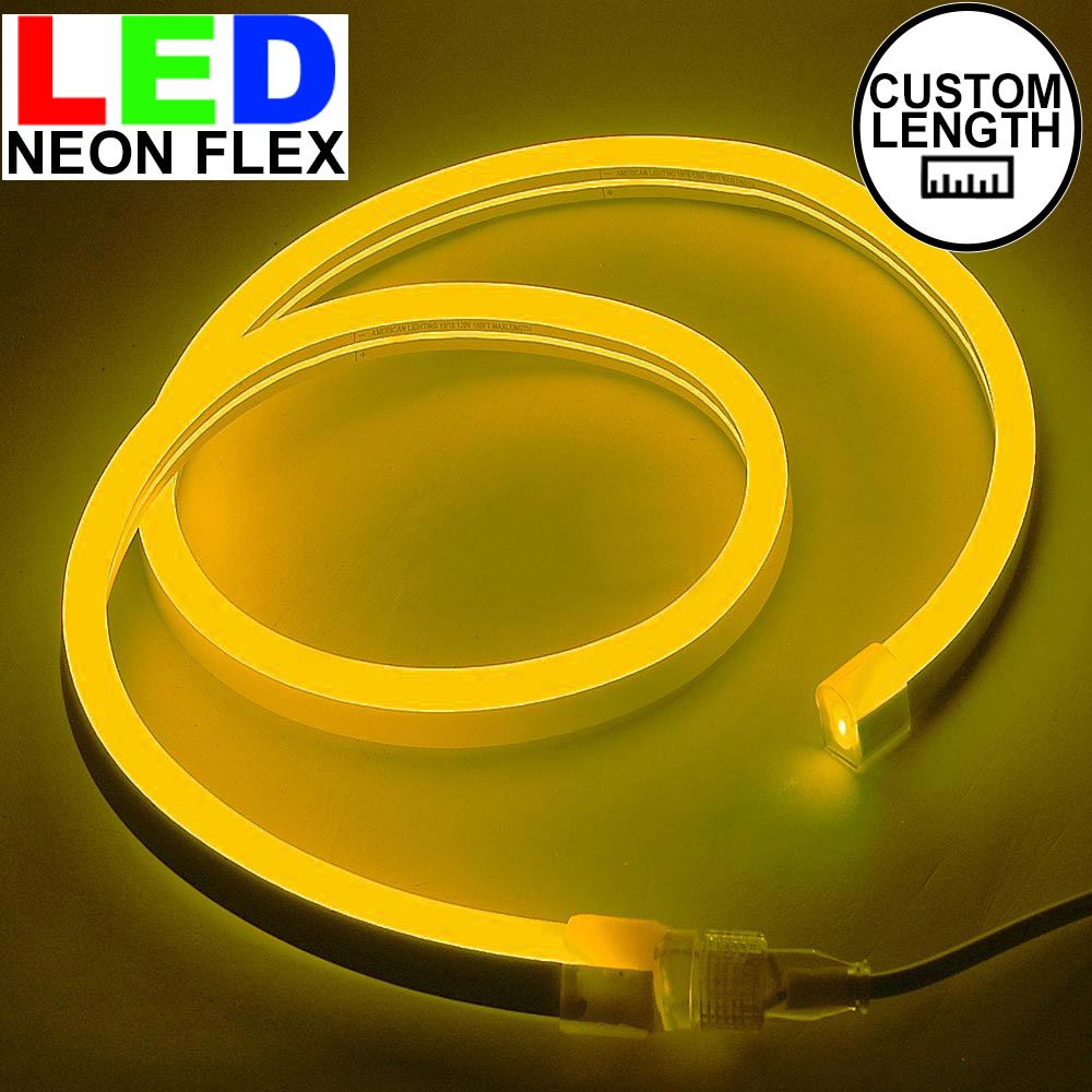 Jual Lampu Led neon flex Rope light Custom Warna Kuning / Yellow ...