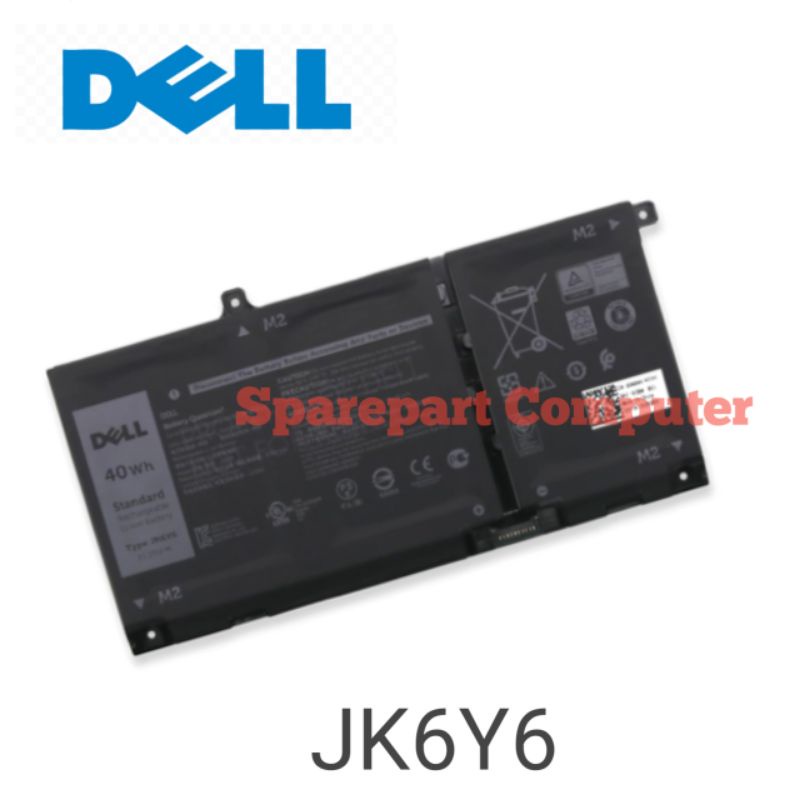 Jual Baterai Battery JK6Y6 Dell Latitude 3410 3510 JK6Y6 C5KG6 CF5RH ...
