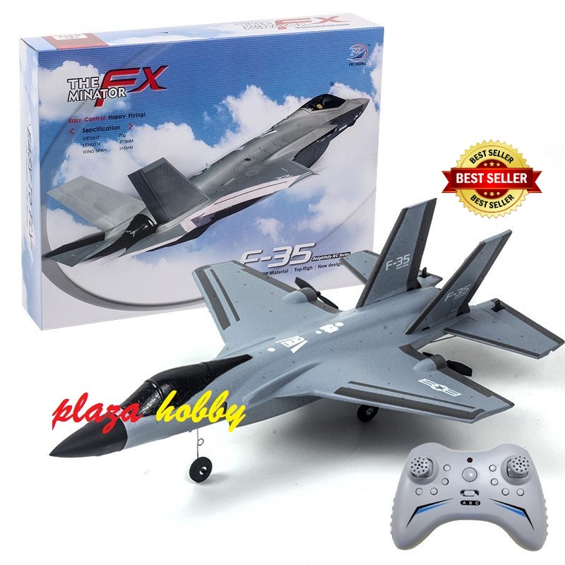 Jual pesawat rc F35 FX935 4ch 2.4ghz pakai servo rc airplane ...