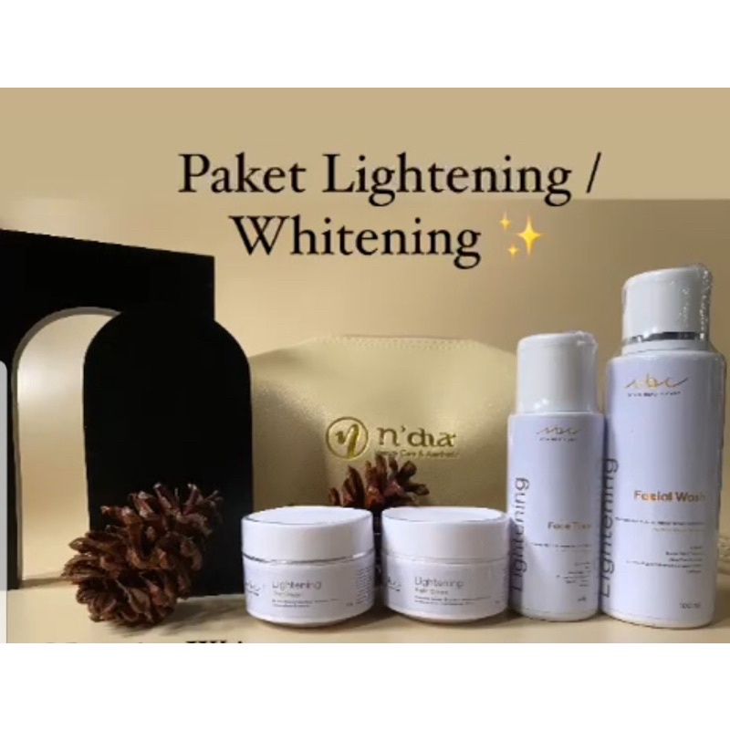 Jual NBC PAKET LIGHTENING / WHITENING (KEMASAN BARU BPOM) | Shopee ...