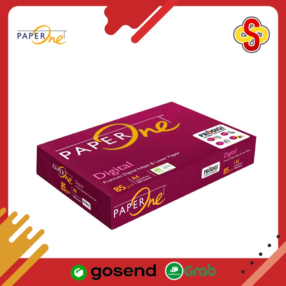 Jual Kertas HVS Paper One A4 85 gr Isi 500 Lembar | Shopee Indonesia