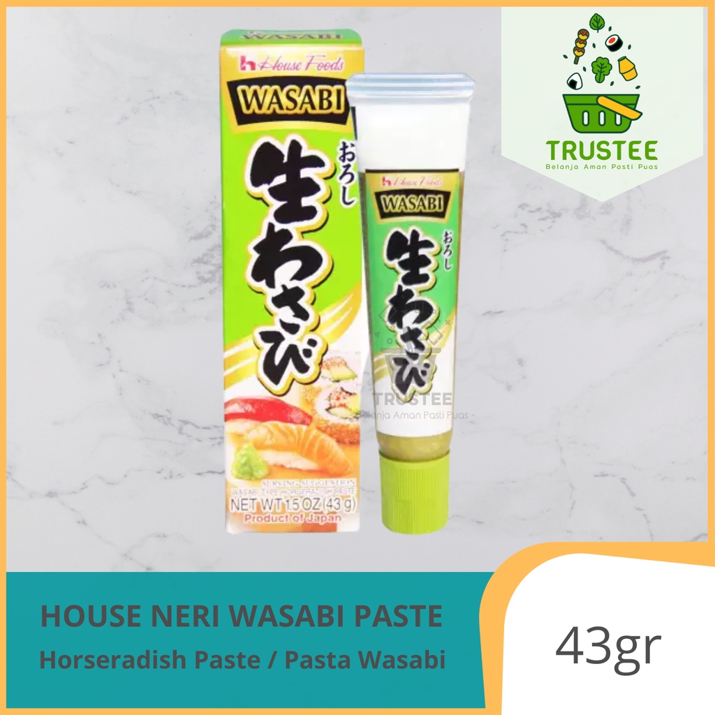 Jual house foods NERI WASABI paste pasta 43gr import TUBE | Shopee ...