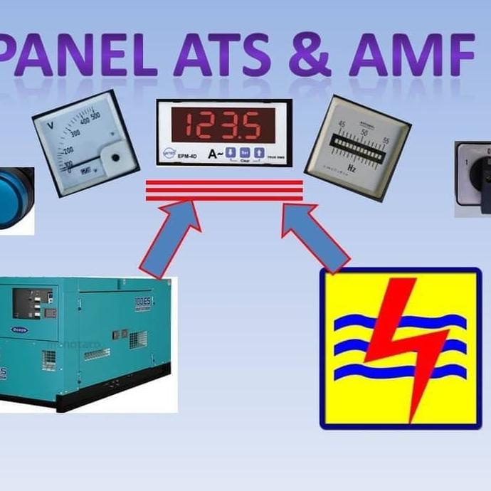Jual Panel Ats & Amf Otomatis Genset & Pln Auto Start/Stop - 7000Va ...