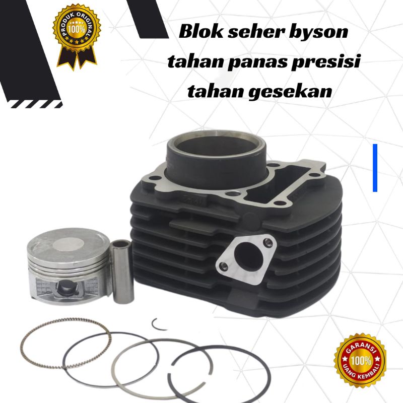 Jual Blok Seher Byson Set A Grade + Piston dan Ring Seher - High ...