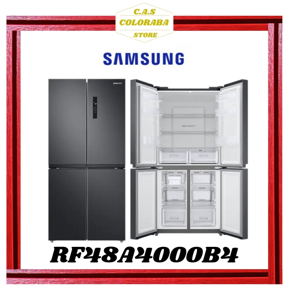 Jual KULKAS SAMSUNG RT48A4000B4 KULKAS MULTI DOOR RT48A40 WITH TWIN ...