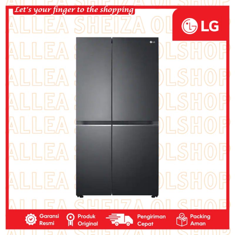 Jual LG GC-B257SQVL KULKAS SIDE BY SIDE KAPASITAS 694 L INVERTER - GCB257SQVL | Shopee Indonesia