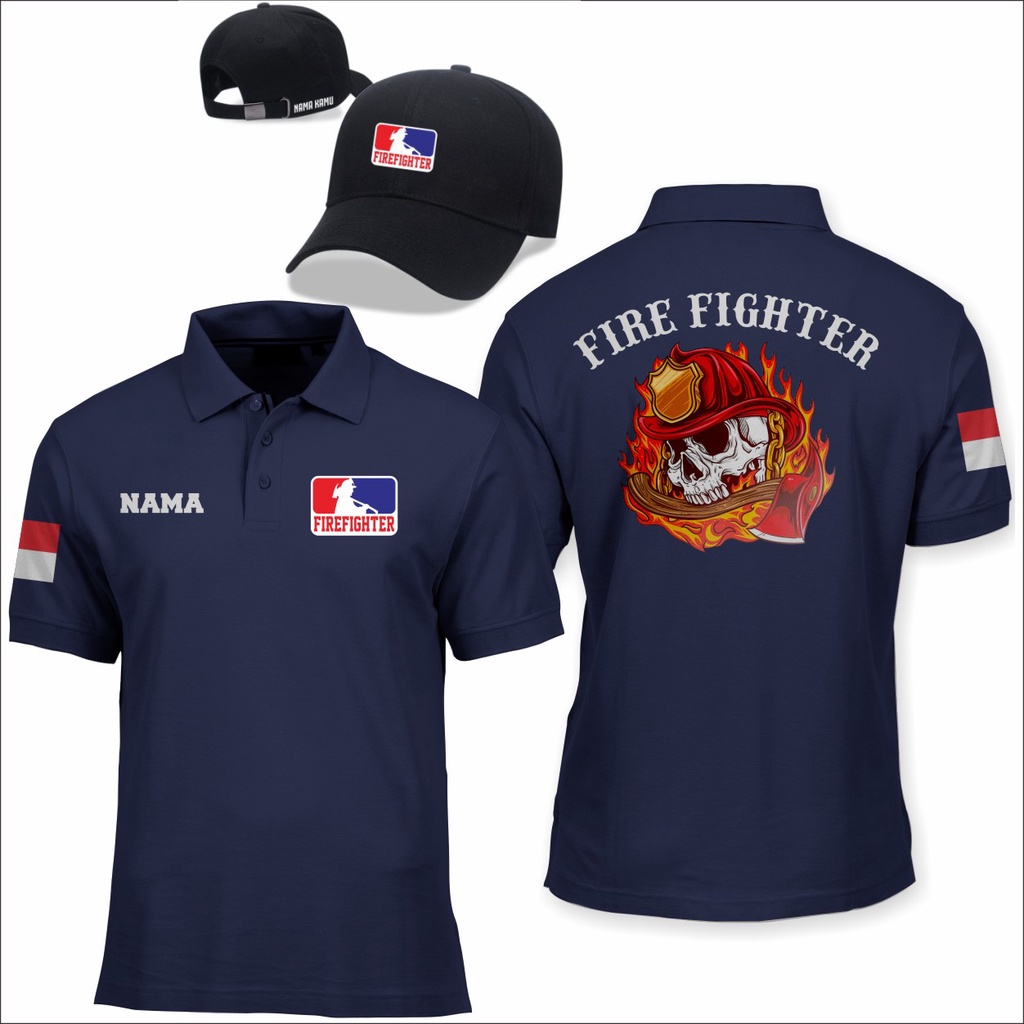 Jual KAOS POLO FIRE FIGHTER GRATIS NAMA DAN MASKER - POLO PEMADAM ...