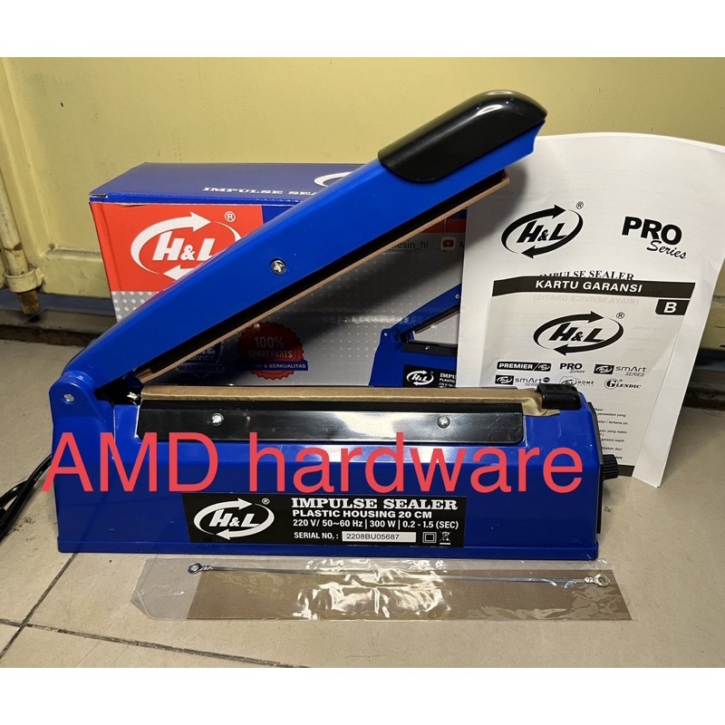 Jual Impulse Sealer 20cm / Alat Press Plastik / Perekat Plastic 20 cm ...
