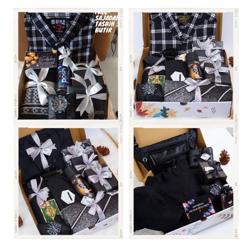 Jual HAMPERS COWOK LENGKAP/ HAMPERS COWOK KEKINIAN PREMIUM/ KADO ULANG ...