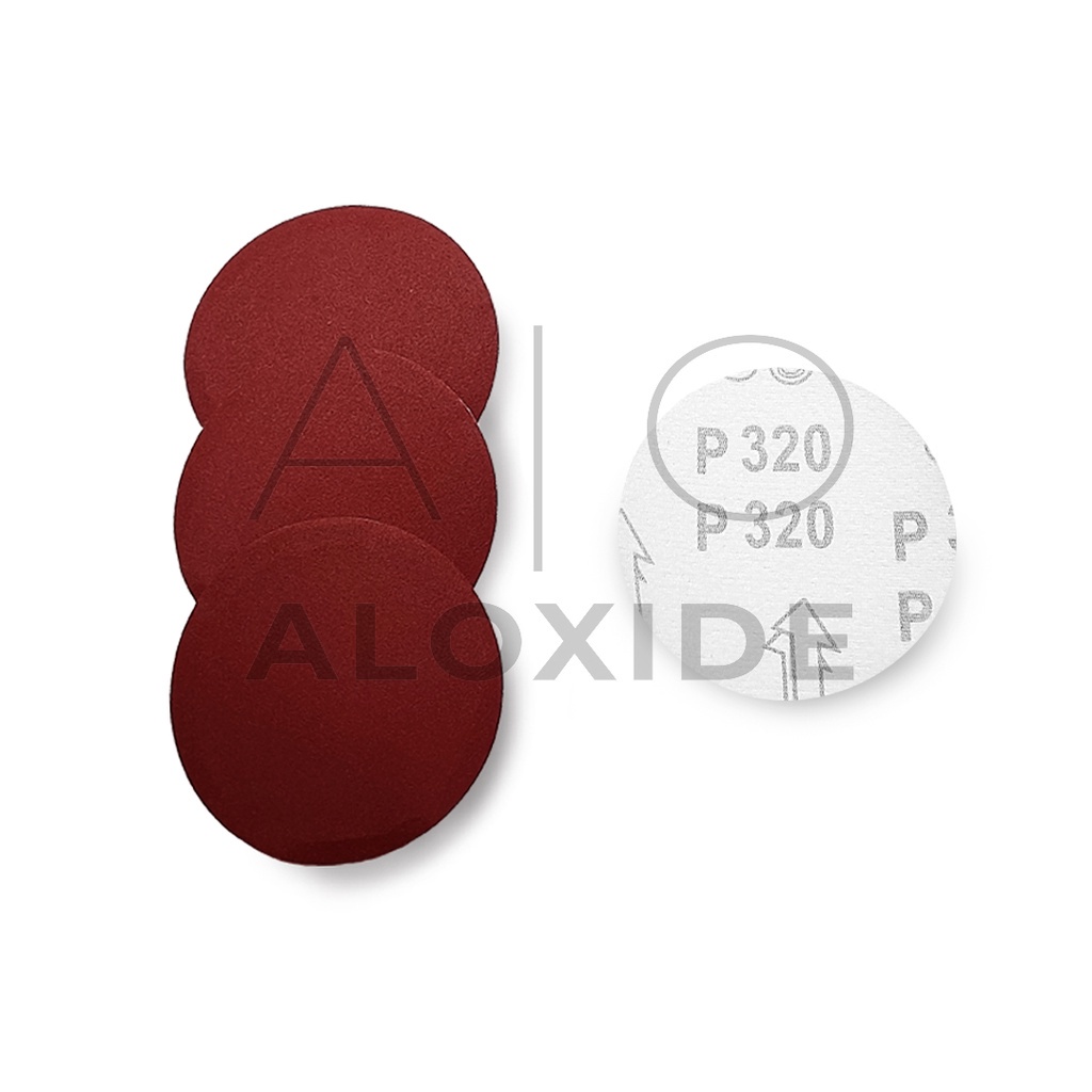 Jual Amplas Bulat 4" Velcro Tempel 4 In 100 mm Tanpa Lubang Sanding ...