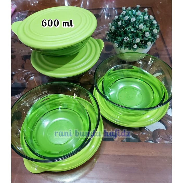 Jual Mangkok Eleganzia Bowl Tupper...ware 600ml ORI 4pc | Shopee Indonesia
