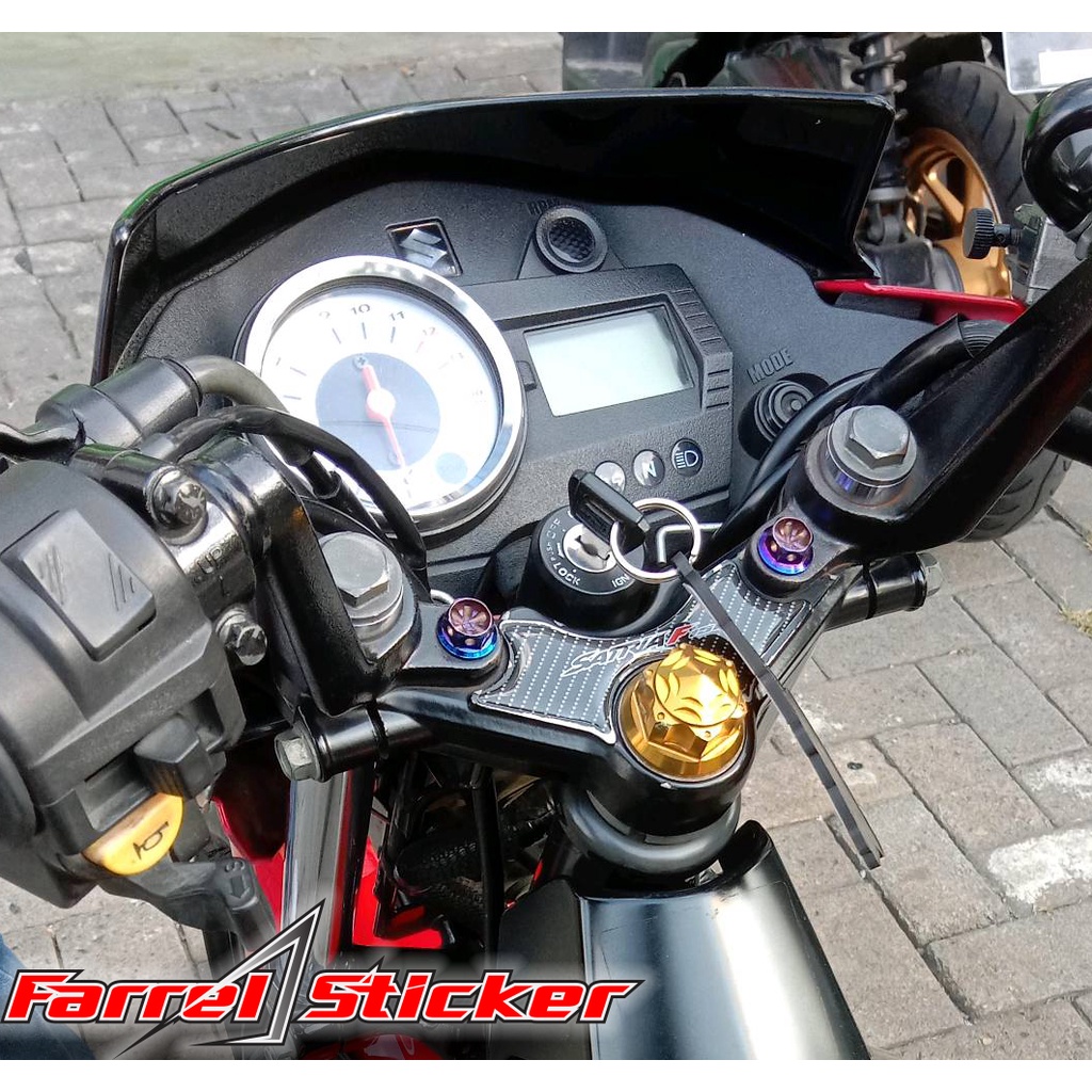 Jual STIKER TIMBUL STICKER STANG SEGITIGA SATRIA FU | Shopee Indonesia
