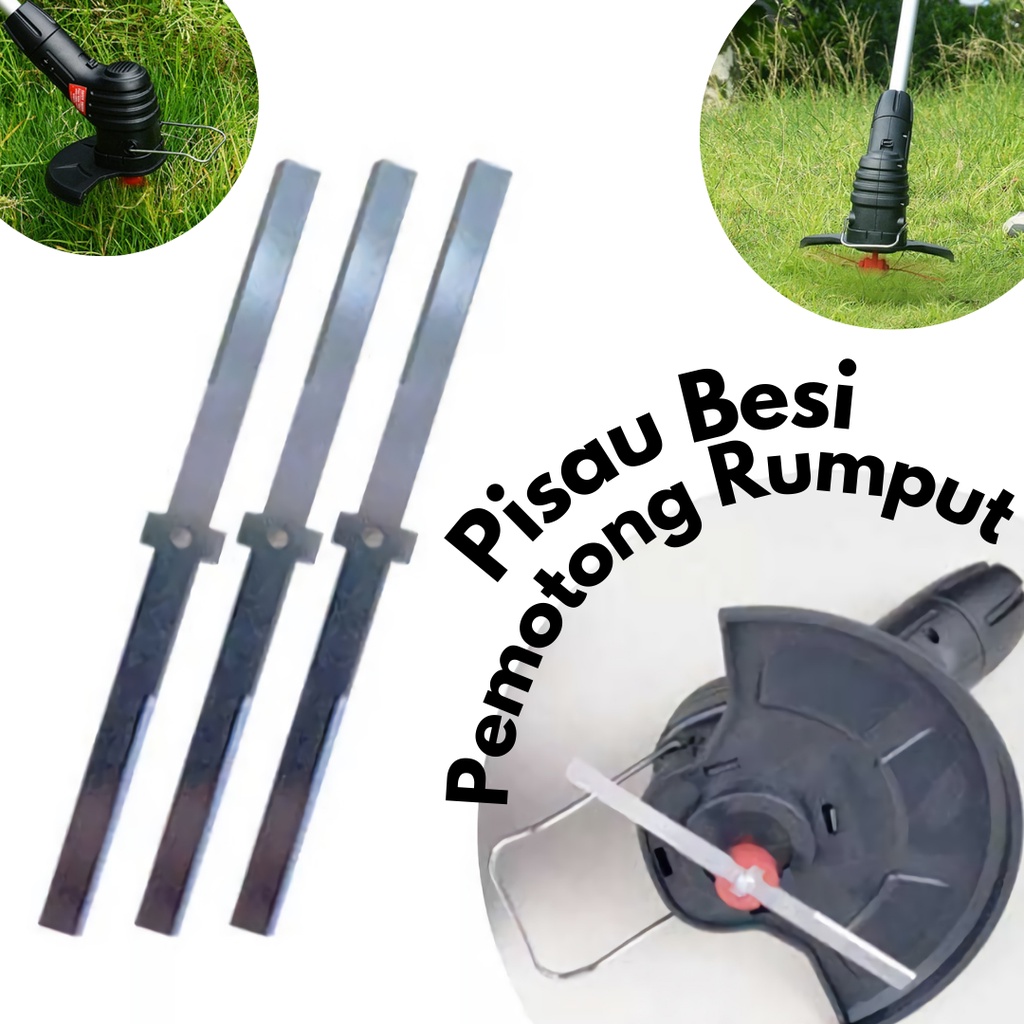 Jual pisau besi untuk potong rumput satuan | Shopee Indonesia