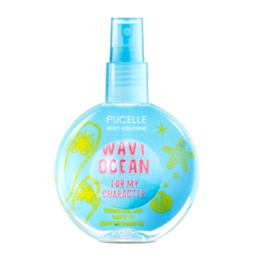 Jual Pucelle Mist Cologne Wavy Ocean 150ml | Shopee Indonesia