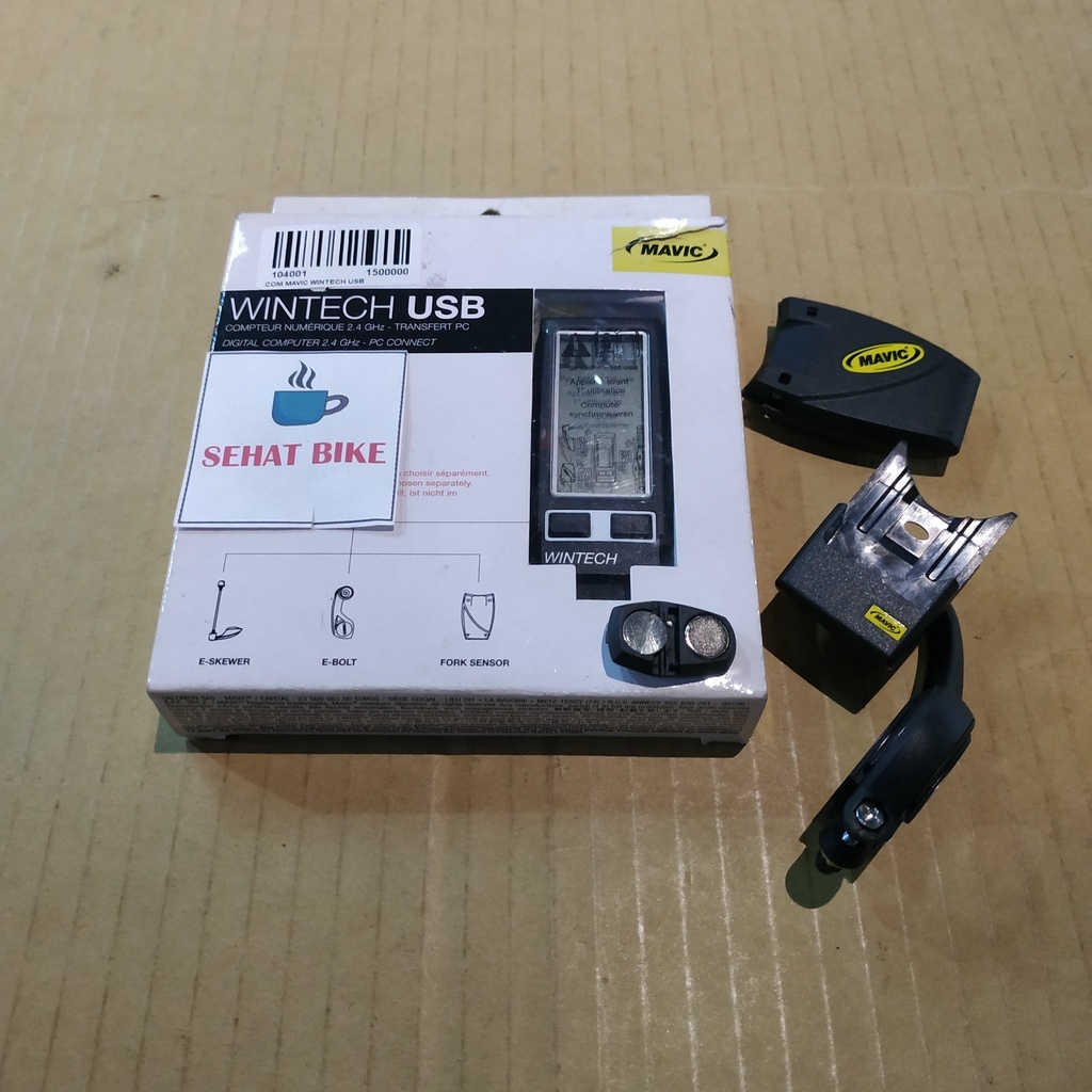 Jual Speedometer Sepeda MAVIC Wintech USB Wireless Original | Shopee Indonesia