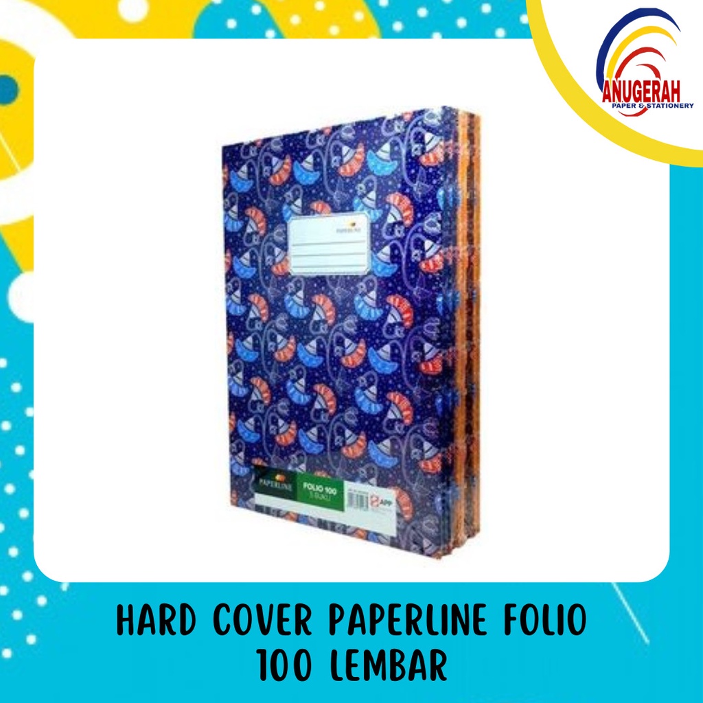 Jual Buku-Folio-Hard-Cover-100-100-LEMBAR-Paperline Harga Terbaik ...
