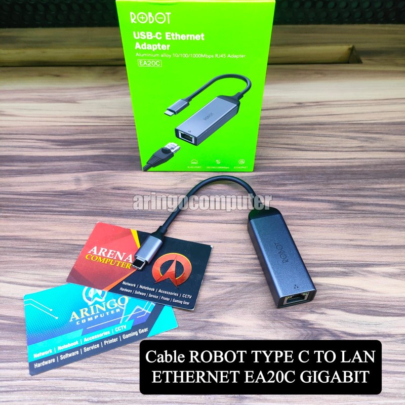 Jual Cable ROBOT TYPE C TO LAN ETHERNET EA20C GIGABIT | Shopee Indonesia