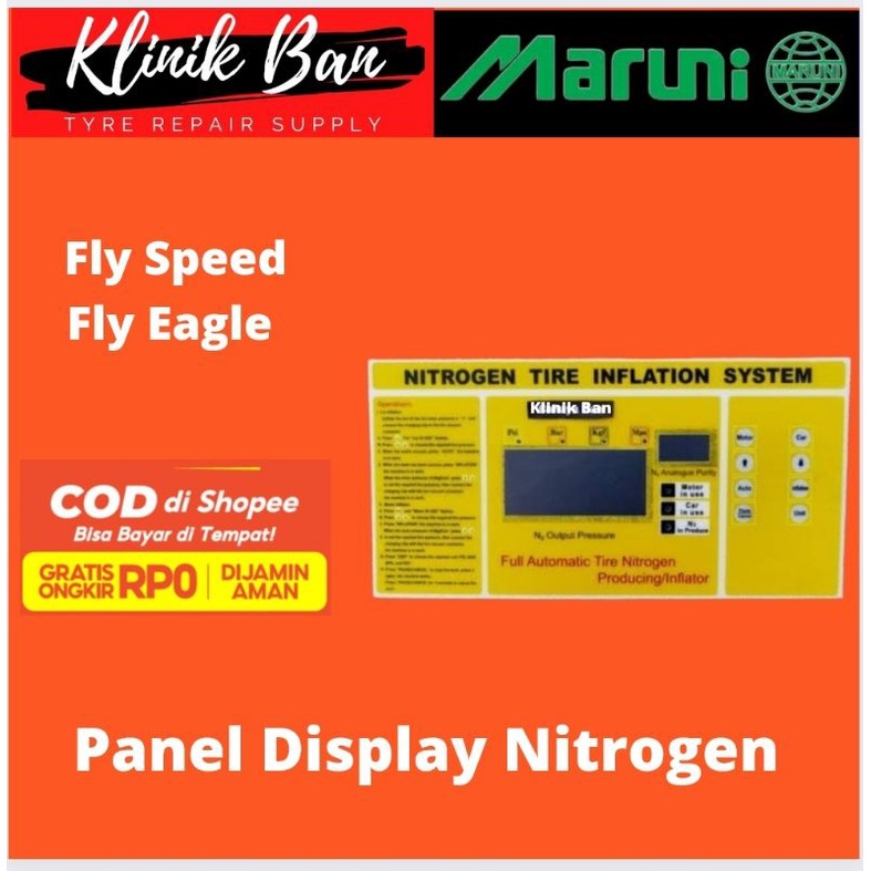 Jual Panel Display Kuning Tombol Mesin Nitrogen FLY-SPEED, FLY-EAGLE ...