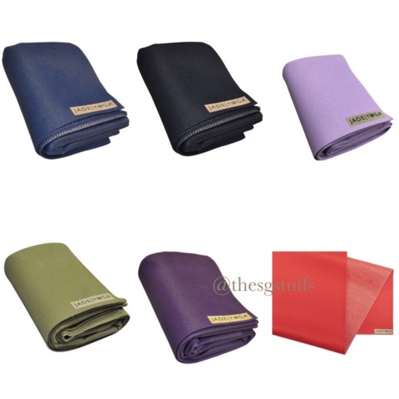 Jual JADE YOGA Voyager Yoga Mat/matras yoga pilates ringan travel 1.6mm ...