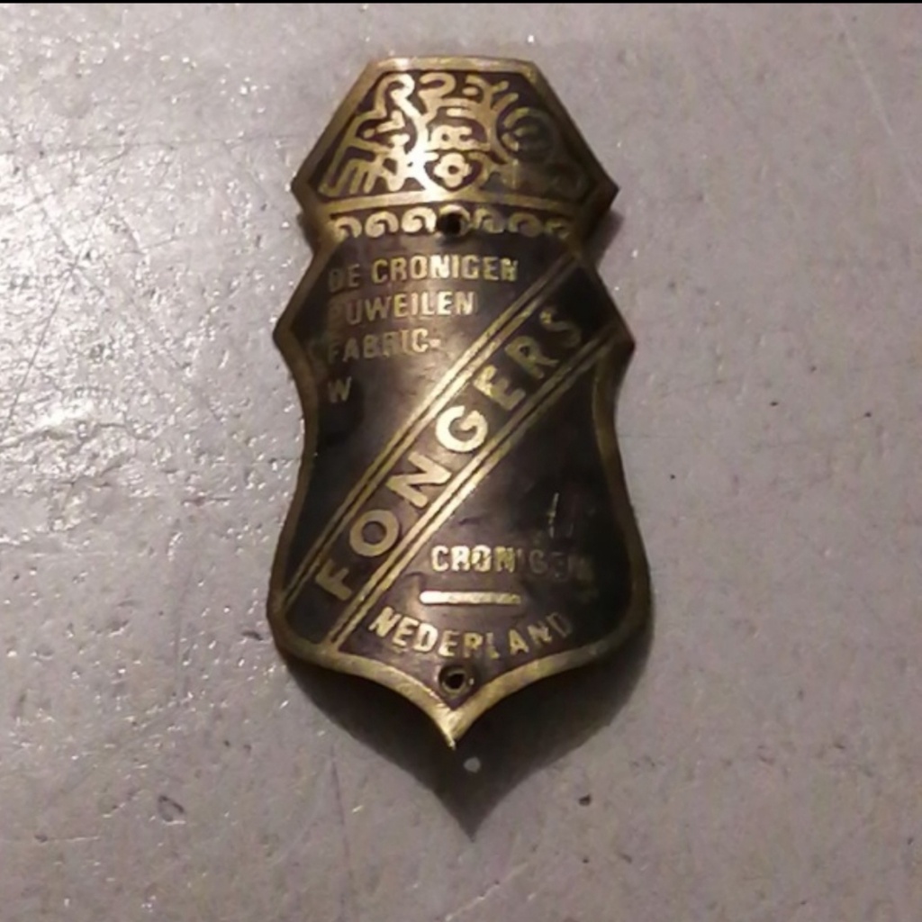 Jual Plat Emblem Logo Sepeda Ontel Jawa Merk Fongers | Shopee Indonesia