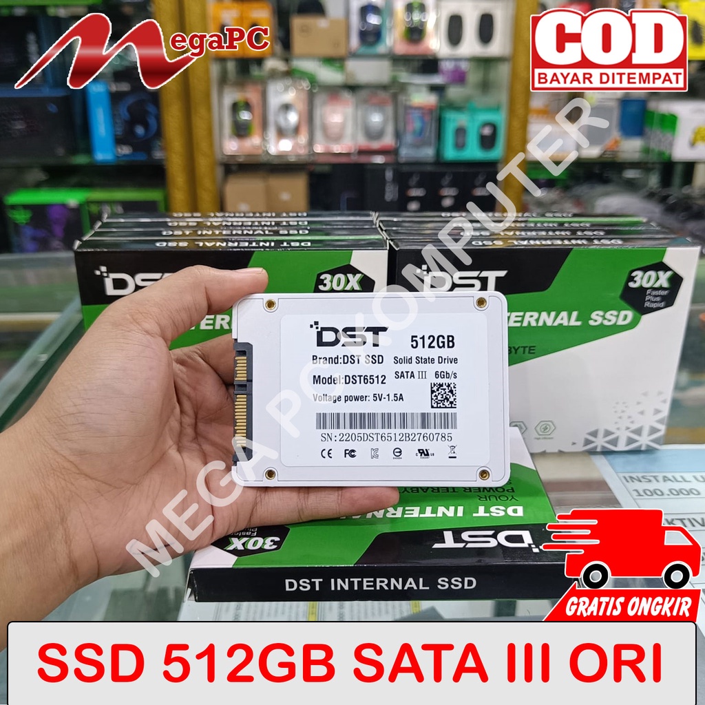Jual SSD 512GB SATA III DST ORIGINAL GARANSI RESMI | Shopee Indonesia