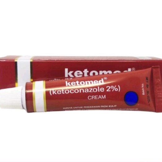 Jual Ketomed Ketoconazole 2% Cream - Krim AntiJamur Mengatasi Panu, Kadas, Kurap, Kutu Air Di ...