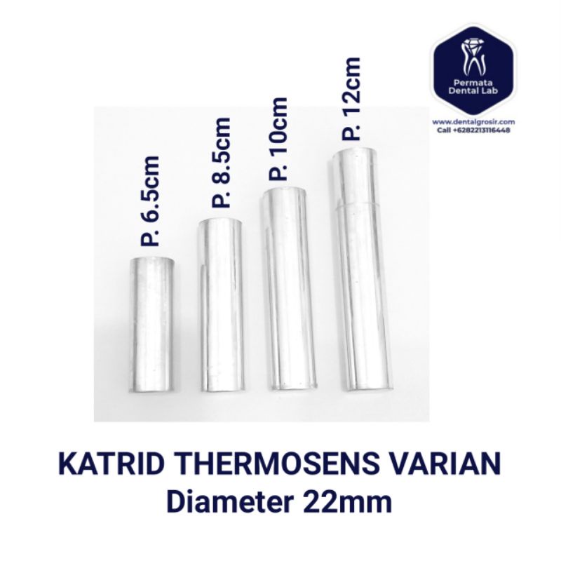 Jual Katrid Dental Tabung Injection Tabung Gigi Palsu Type 22mm ...