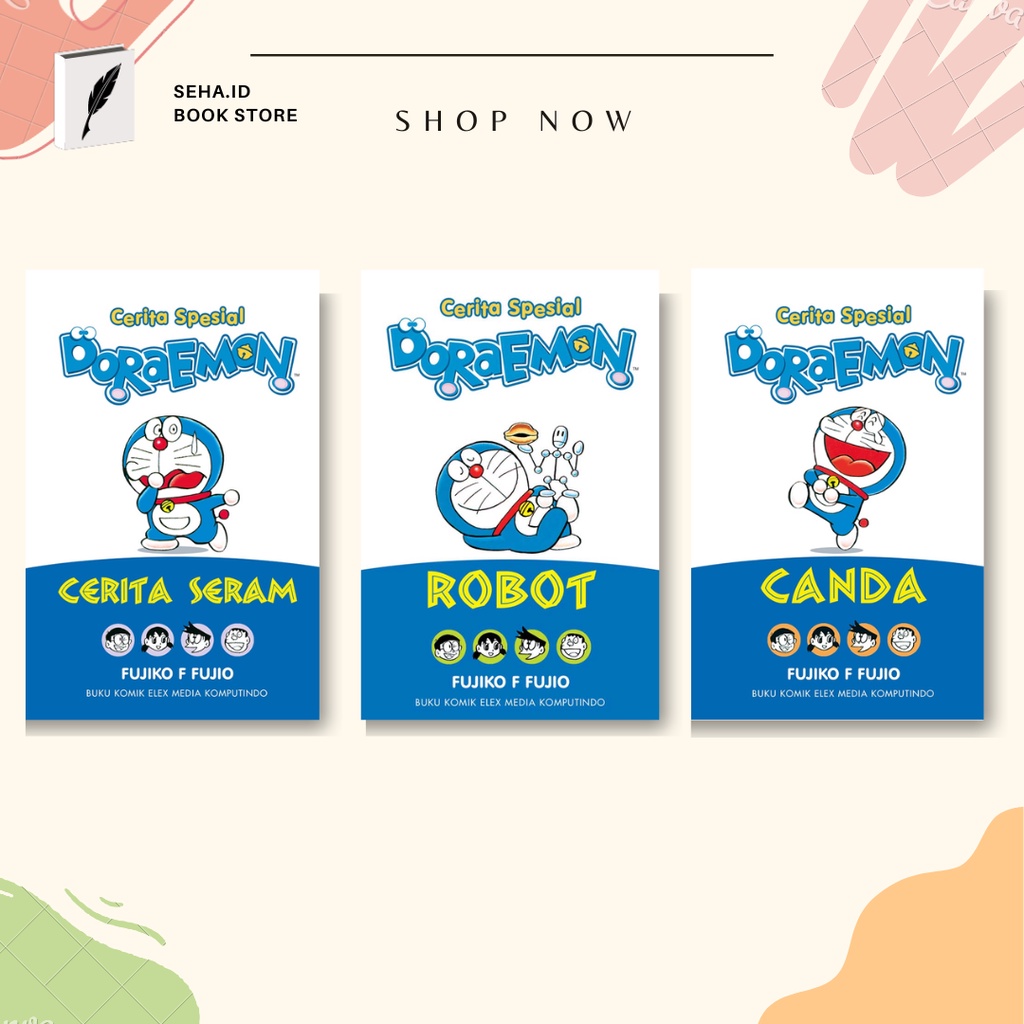Jual Komik Seri Cerita Spesial Doraemon Ready Banyak Judul - Fujiko F ...